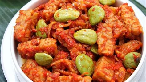 Resep Tempe Teri Pete Awur Awur Dengan Nasi Anget Nikmat Banget