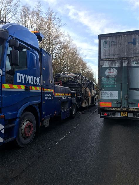 Pupils Evacuated As School Bus Bursts Into Flames In West Lothian The