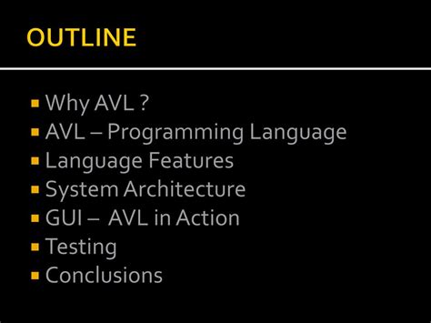 Ppt Avl Algorithm Visualization Language Powerpoint Presentation