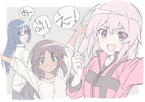 Kaneshiya Sitara Hirasaka Yotsuyu And Momoshina Fumika Alice Gear