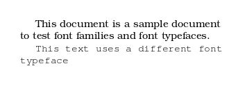 Font Typefaces Overleaf Editor LaTeX Online