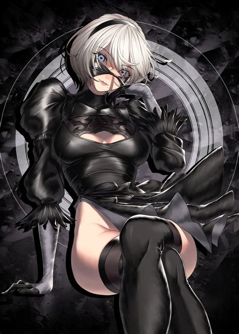 2b Nier And 1 More Drawn By Temoc Danbooru