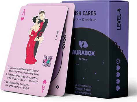 Aurabox Wish Cards Sex Game For Couples Passion Excited