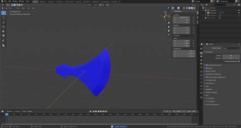 modeling shading issue on sharp cutting edge of an axe blender