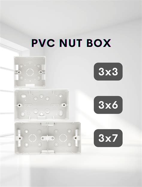 PVC Surface Type Nut Box SLW Lighting