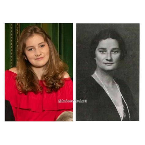 El Princess Elisabeth And Her Great Grandmother Astrid Sofia Lovisa