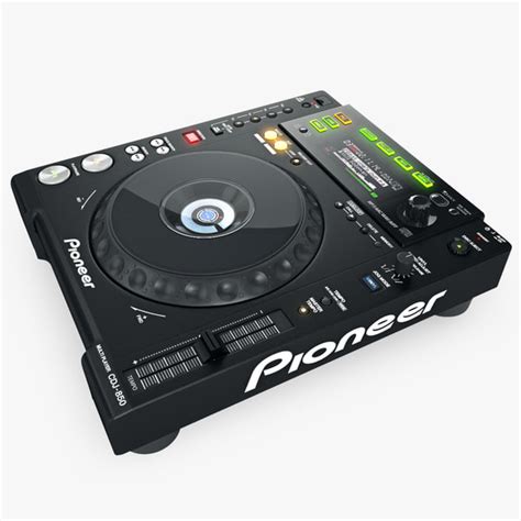 3d Model Digital Player Pioneer Cdj