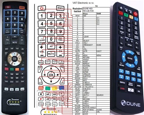 Dune Hd Hd Smart D1 Dune Max Compatible General Branded Remote