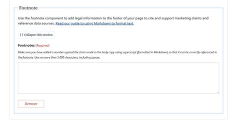 Using The Footnote Component In Typecase
