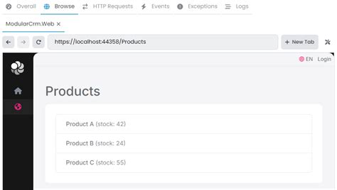 Building The Products Module ABP IO Documentation