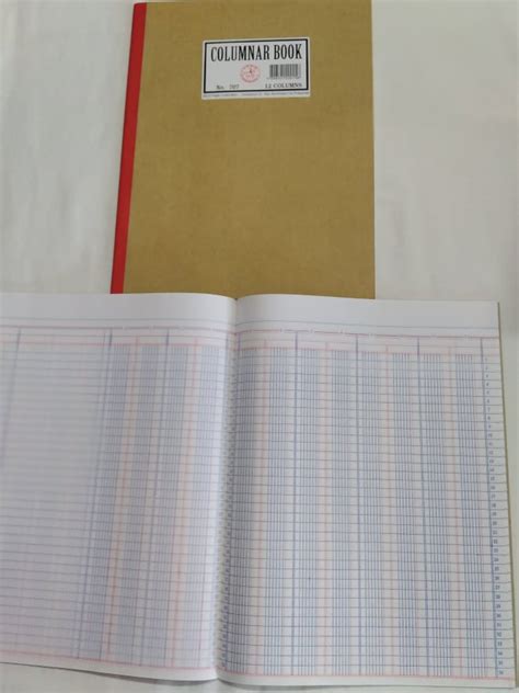 Notebook Columnar Notebooks Column 2 4 8 12 14 Per Piece Lazada Ph