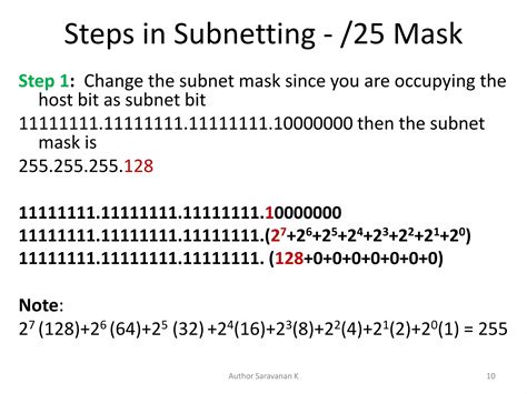Easy Subnetting Ppsx Computer Networking Computing