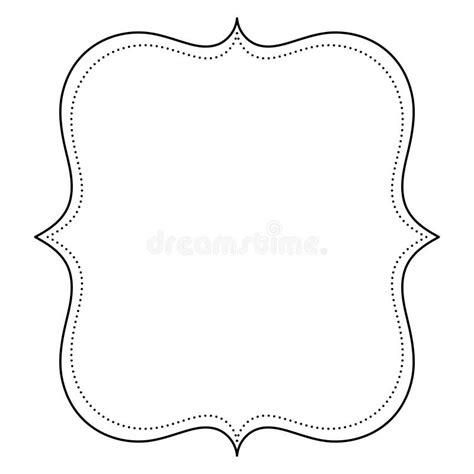 Elegant Frame Vintage Stock Vector Illustration Of Retro 350338810