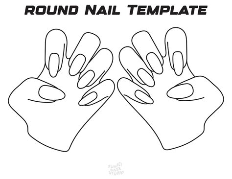 Nail Sketching Templates Behance