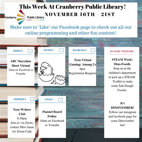 Cranberry Public Library Home Facebook