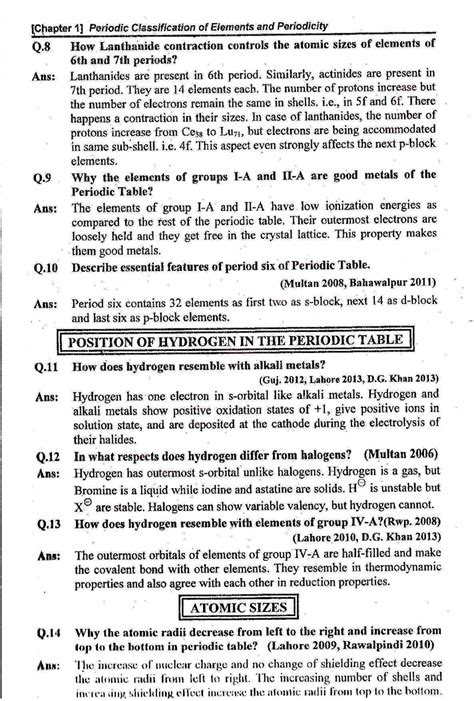 SOLUTION 2nd Year Chemistry Chapter 1 1 Studypool