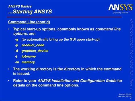 Ppt Ansys Basics Powerpoint Presentation Free Download Id5679495