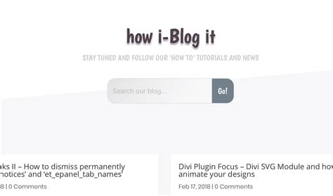 Divi Css Animations With Svg How We Did It On Our Blog Search Bar How I Divi T