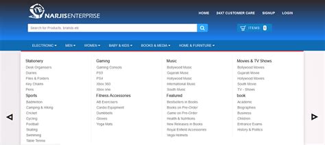 Ultimate Php Ecommerce Script Shopping Script Narjis Enterprise