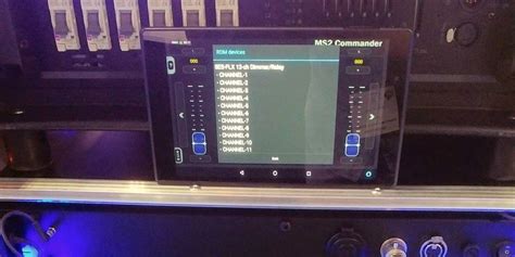 Wireless RDM Communication On Android PLS Electronic