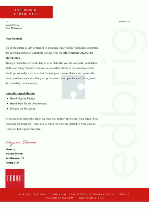 Nandini Verma On Linkedin Excited To Share That Ive Successfully Completed My Internship At