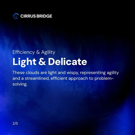 Agility Efficiency Innovation Cirrusbridge Lightanddelicate