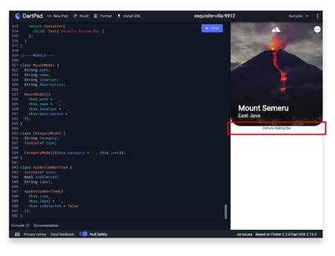 flutter codelab 3 creating the details page building layouts in flutter workshop
