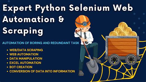 Automate Web Tasks With Python Selenium And Scraping By Lvimuthfb