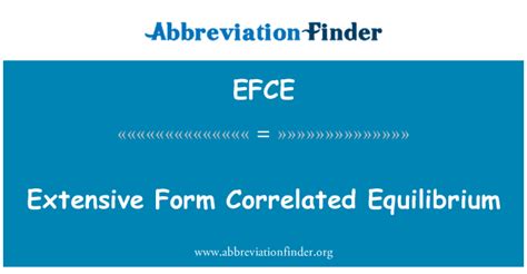 Efce Significa Forma Extensa Correlaciona Equilibrio Extensive Form Correlated Equilibrium