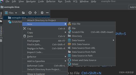 datagrip连接hive教程 csdn博客