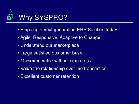 PPT SYSPRO Corporate Presentation PowerPoint Presentation Free Download ID 4373113