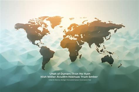 Premium Ai Image Inspirational Quote About Health And Unity Overlay