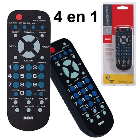 NEW RCA RCR504BZ Universal Device Remote Control With 4 Function ELECTRONICA BENEDICTO