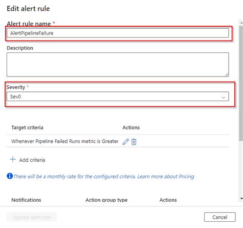 how to setup a single alert rule in adf to handle multiple pipeline