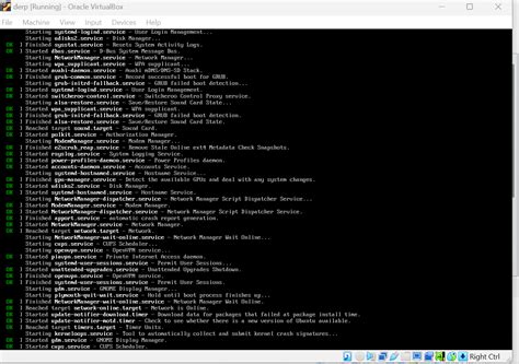 Grub2 Trying To Start Ubuntu Desktop In Virtual Machine Hangs On