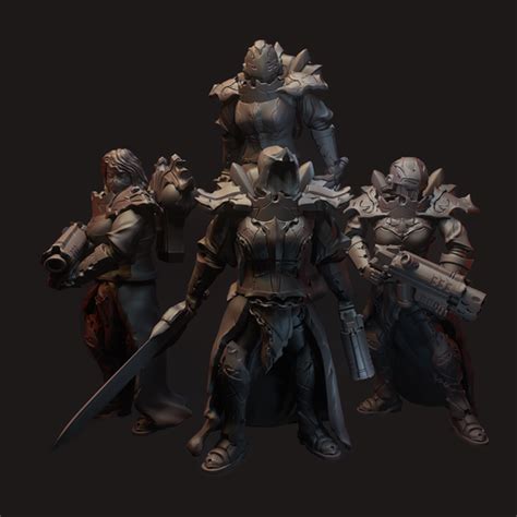🎲 Coven Strike Team・ 3d File For 3d Printing・cults