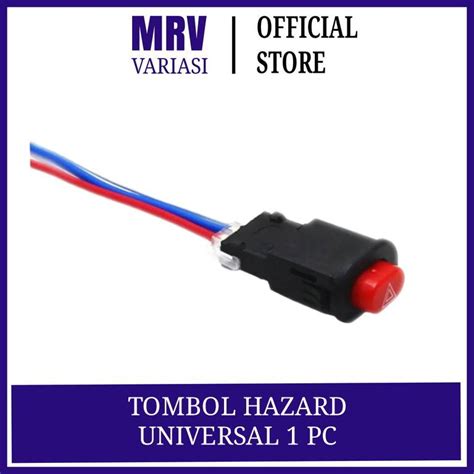 Tombol Saklar Switch Swit Tombol On Off Hazard Untuk Semua Jenis Motor Universal Saklar Hazard