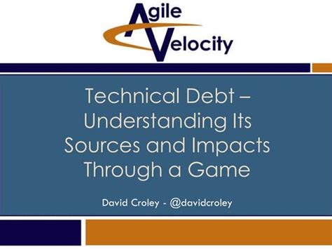 Technical Debt Ppt
