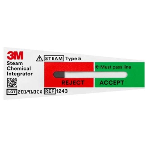 3m Attest Chemical Integrator For Steam Joya Medical Supplies