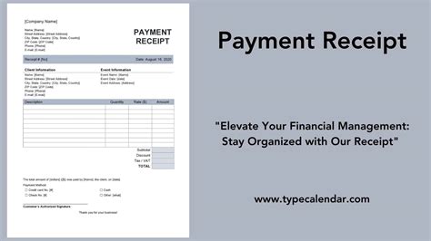 5 Free Receipt Of Payment Templates In Word Excel Pdf Formats Receipt