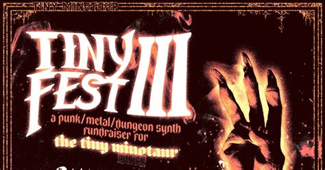 Tiny Fest 3 A Metalpunkdungeon Synth Fundraiser For The Tiny