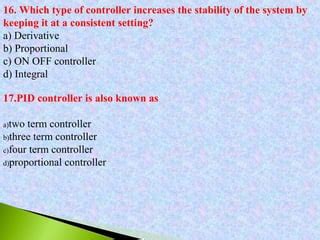 Pid Controller Mcq Answers PPT Web Development Internet