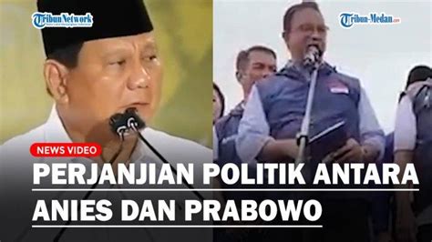 Ditanya Soal Perjanjian Politik Dengan Prabowo Subianto Anies Baswedan Hanya Melempar Senyuman
