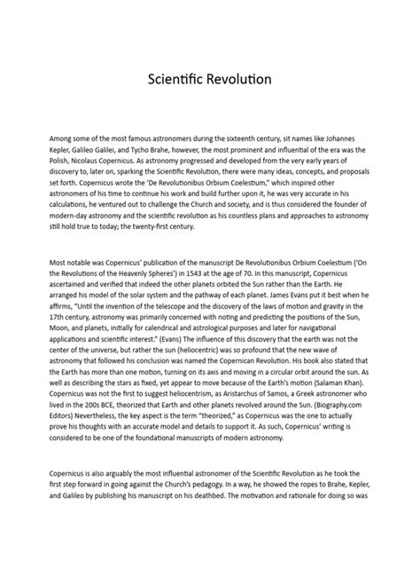 Odev Pdf Nicolaus Copernicus Heliocentrism