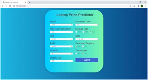 GitHub Vikesh Laptop Price Predictor Flask Application To Predict The Laptop S Price Based