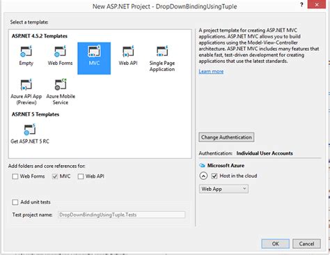 Binding DropDown List Using Tuple In ASP MVC