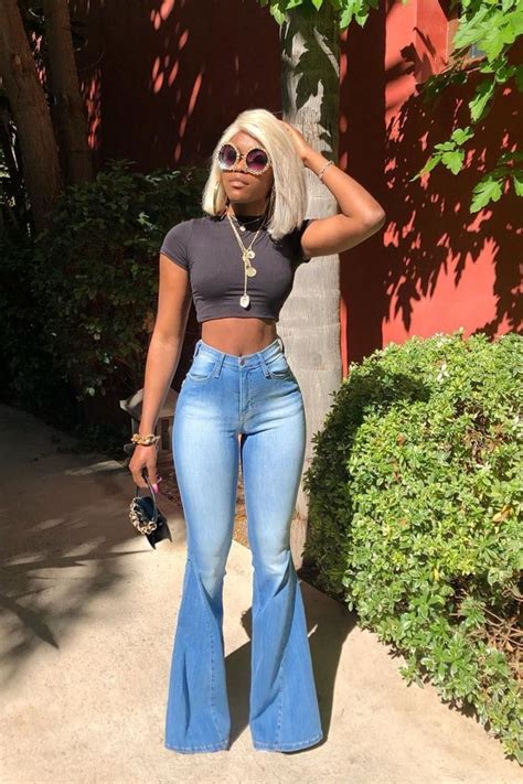 How To Style Bell Bottoms And Flare Pants Cute Bell Bottom Outfits