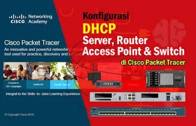 Cara Konfigurasi DHCP Untuk Perangkat Server Router Access Point Dan Switch TKJ SMK N 8 Semarang