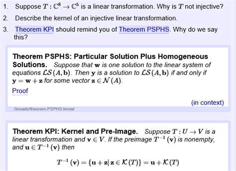 Solved Suppose T C Rightarrow C Is A Linear Chegg