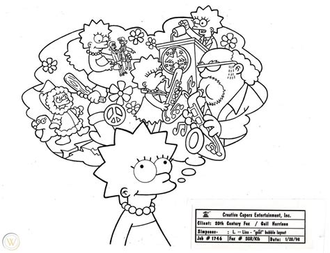 The Simpsons 1989 Current Part 4 Model Sheets Turnarounds Character Models Concept Art